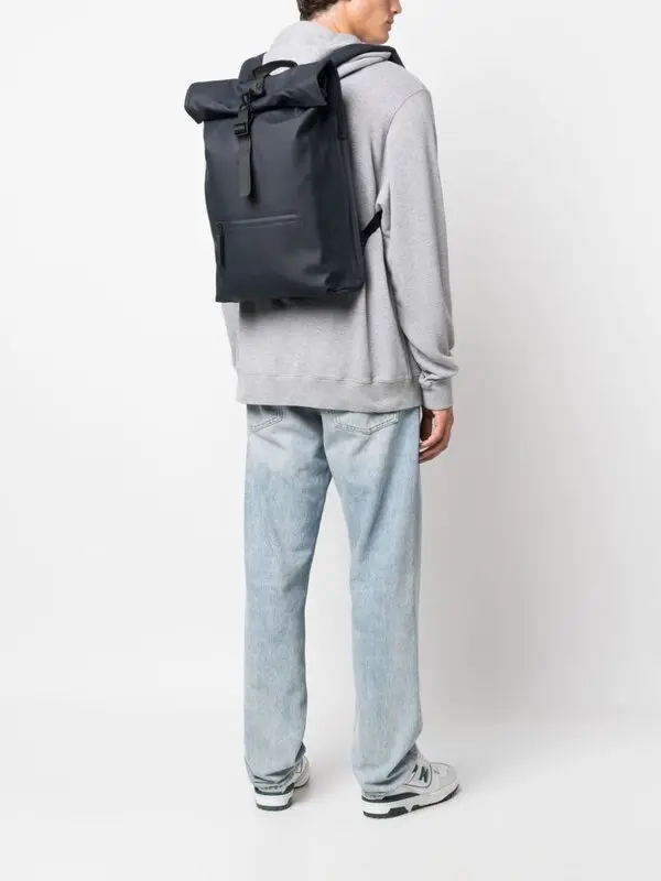 Rains Roll-top Backpack - Blue