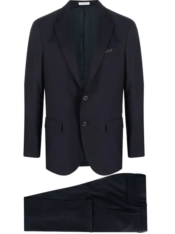 Boglioli Single-breasted Virgin-wool Suit