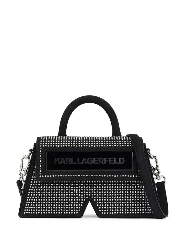 Karl Lagerfeld Crystal-embellished Crossbody Bag