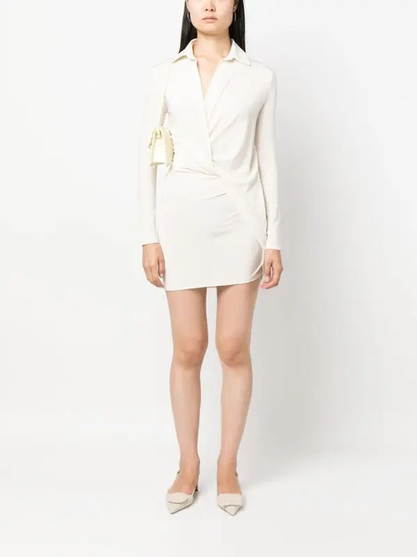 Jacquemus La Robe Bahia Minidress - Neutrals