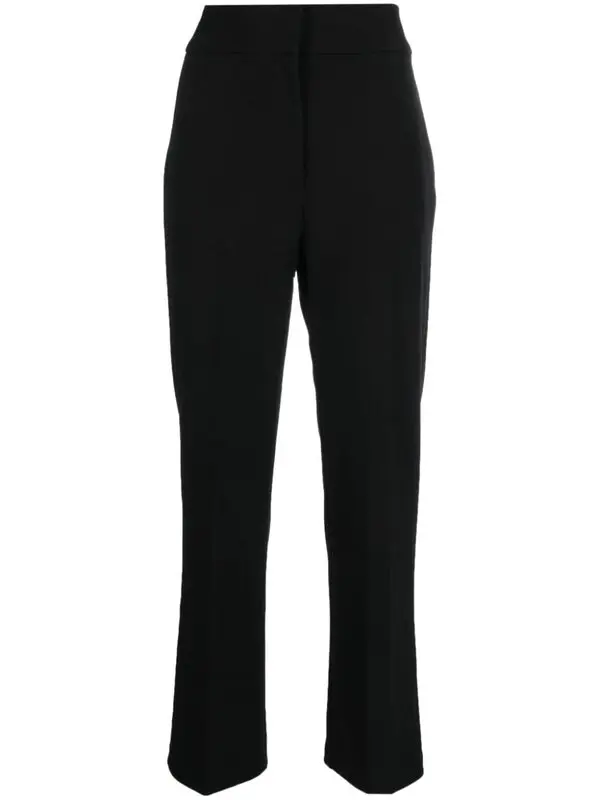 Dkny High-waisted Cropped Trousers