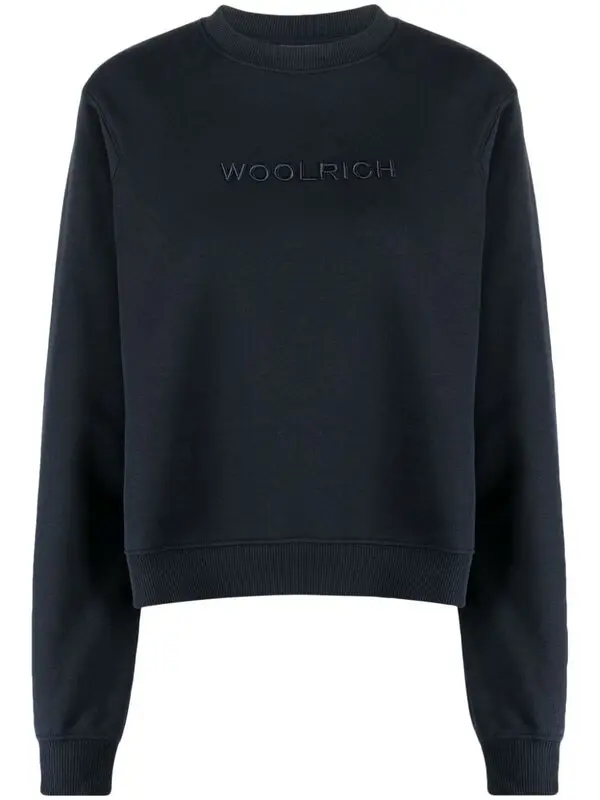Woolrich Logo-embroidered Crew-neck Sweatshirt