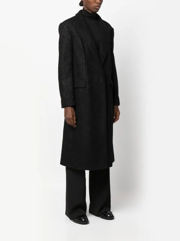 BLANCA VITA Felted Single-breasted Coat