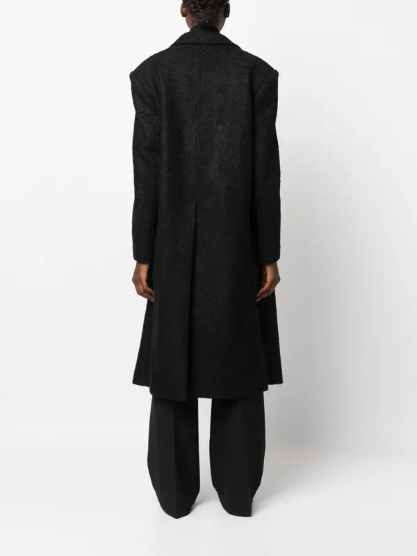 BLANCA VITA Felted Single-breasted Coat