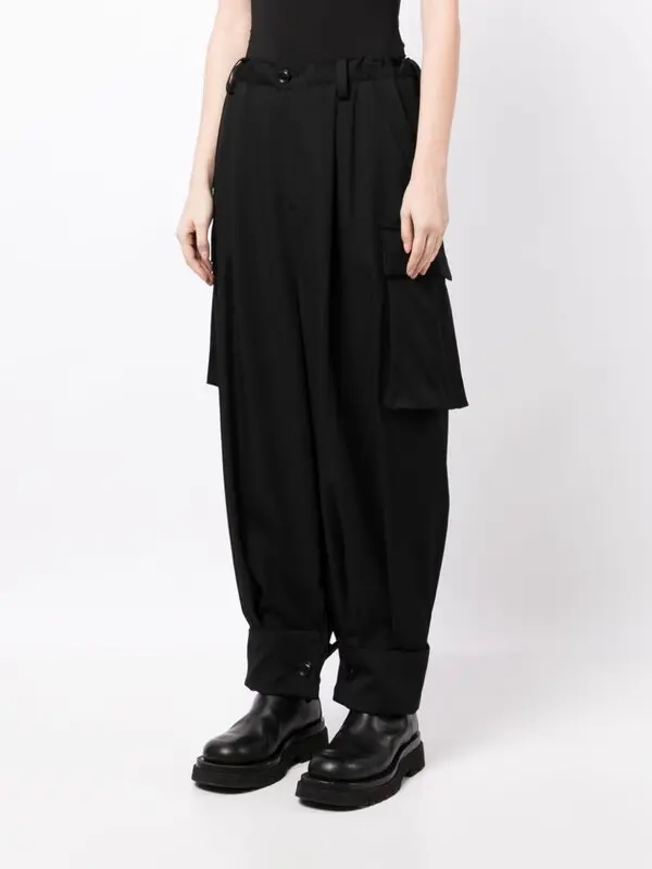 Yohji Yamamoto Drop-crotch Trousers