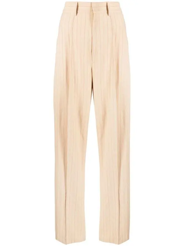 Isabel Marant Étoile Sopiavea Tailored Trousers - Yellow