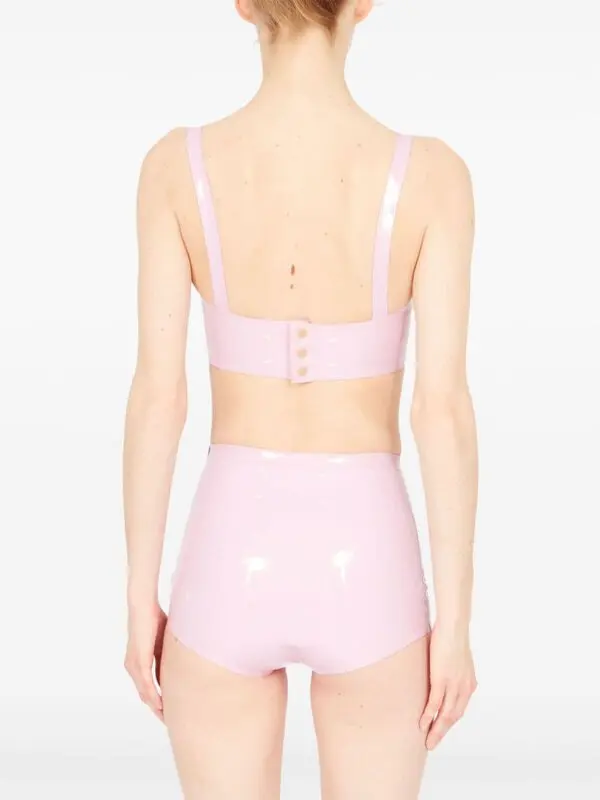 MAISON MARGIELA Latex Balconette Bra
