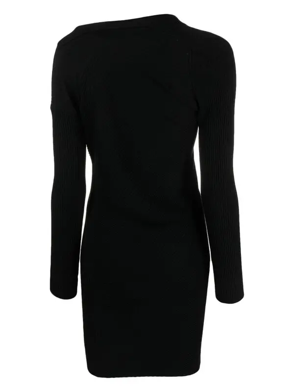 Jacquemus La Robe Maille Colin Minidress - Black