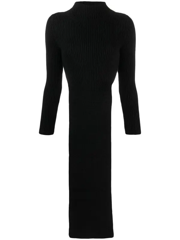 PATOU Cut-out Detail Wool Knitted Top