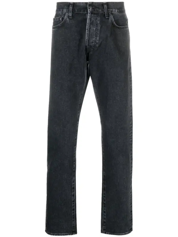 Carhartt Work In Progress Mid-rise Straight-leg Jeans