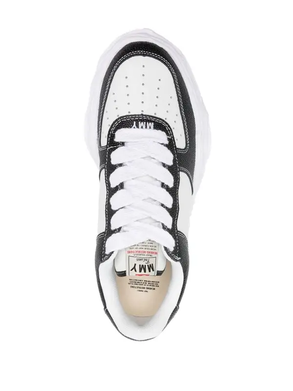 Mihara Yasuhiro Wayne Low-top Sneakers - Black