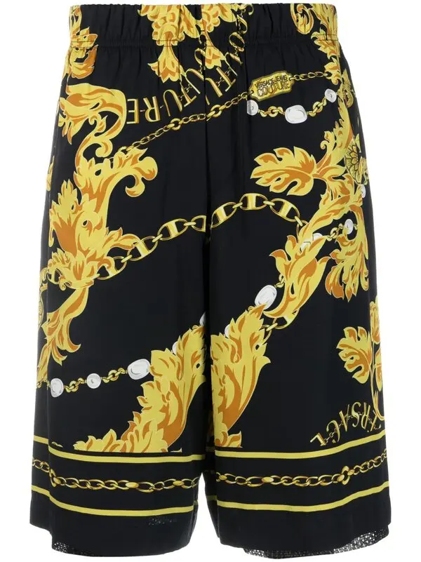 Versace Barocco Print Shorts