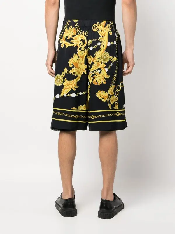 Versace Barocco Print Shorts