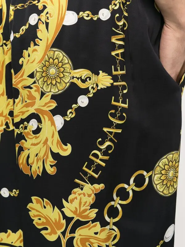 Versace Barocco Print Shorts