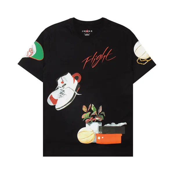 JORDAN Artist Series Jacob Rochester Graphic T-shirt - Black
