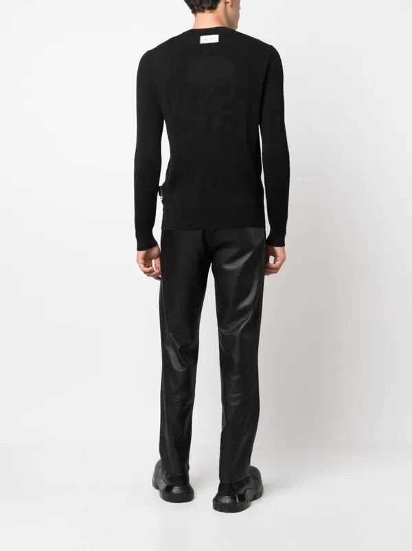 Philipp Plein Logo-plaque Merino Jumper
