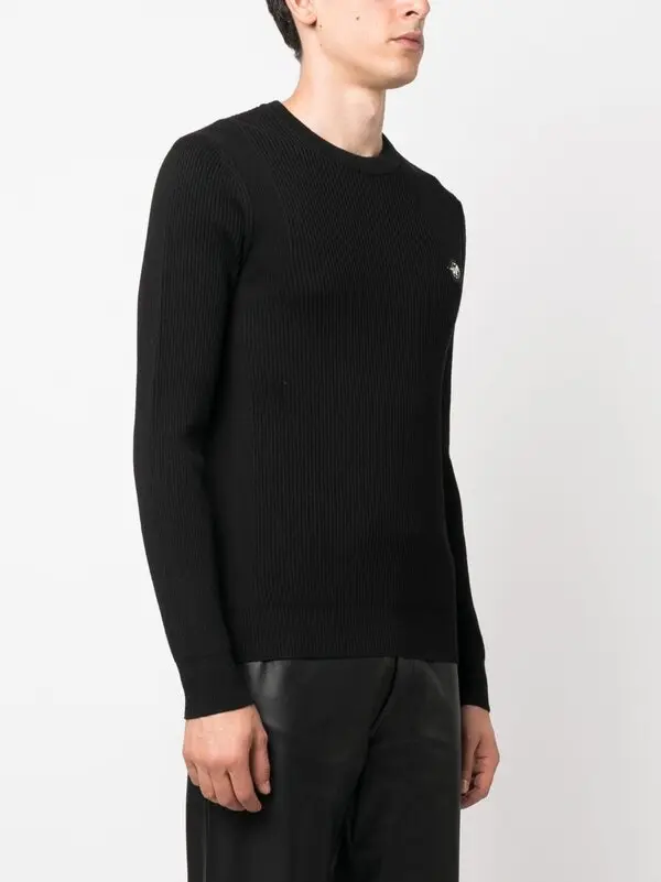 Philipp Plein Logo-plaque Merino Jumper