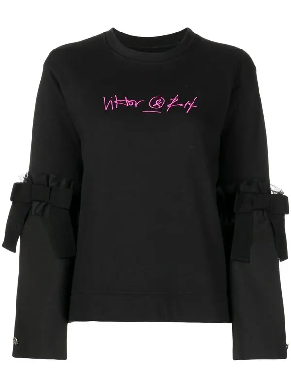 Viktor & Rolf Embroidered Logo Sweatshirt