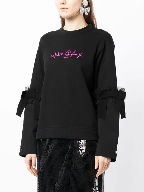 Viktor & Rolf Embroidered Logo Sweatshirt