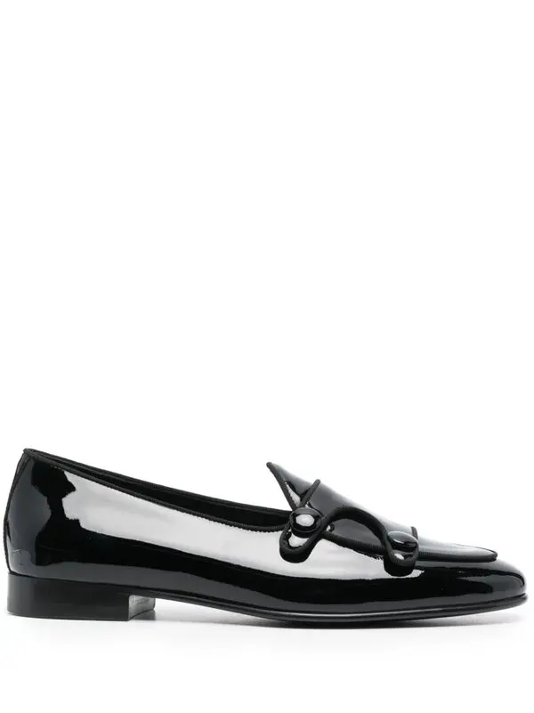 EDHEN MILANO Almond-toe Loafers
