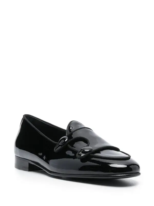 EDHEN MILANO Almond-toe Loafers