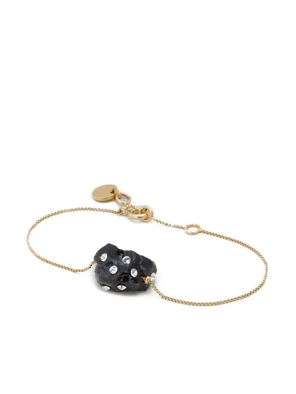 Marni Rhinestone-embellished Rolo Chain Bracelet