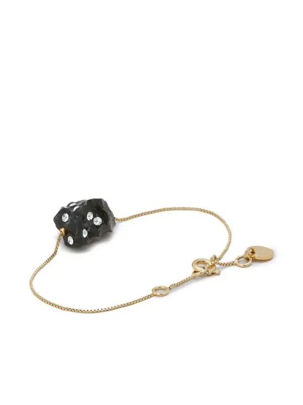 Marni Rhinestone-embellished Rolo Chain Bracelet