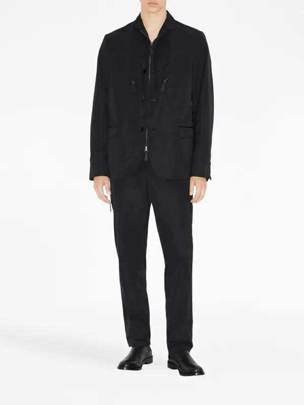 Burberry Satin-finish Tailored Jacket