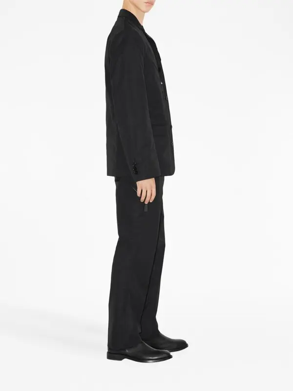 Burberry Satin-finish Tailored Jacket