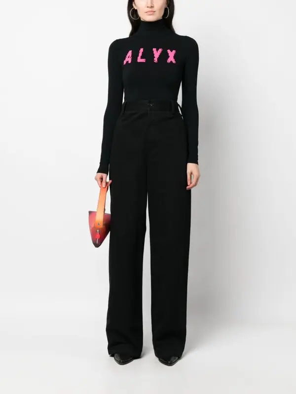 1017 Alyx 9sm Logo Intarsia-knit Jumper