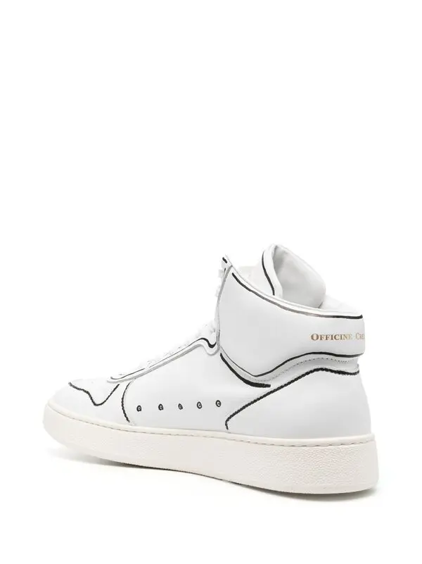 Officine Creative Mower Leather Sneakers