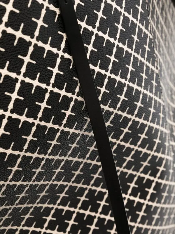 BY MALENE BIRGER Abigail Printed Tote Bag - Black
