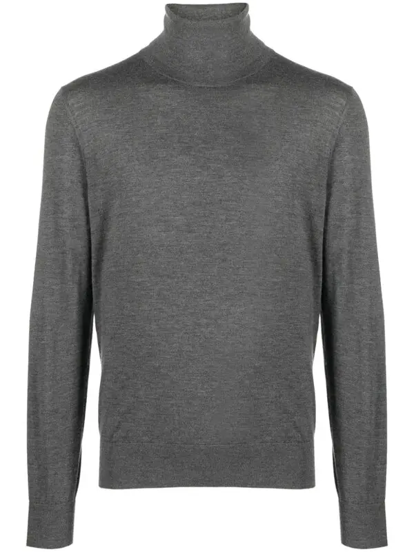 Dolce & Gabbana Cashmere High-neck Jumper - Grey