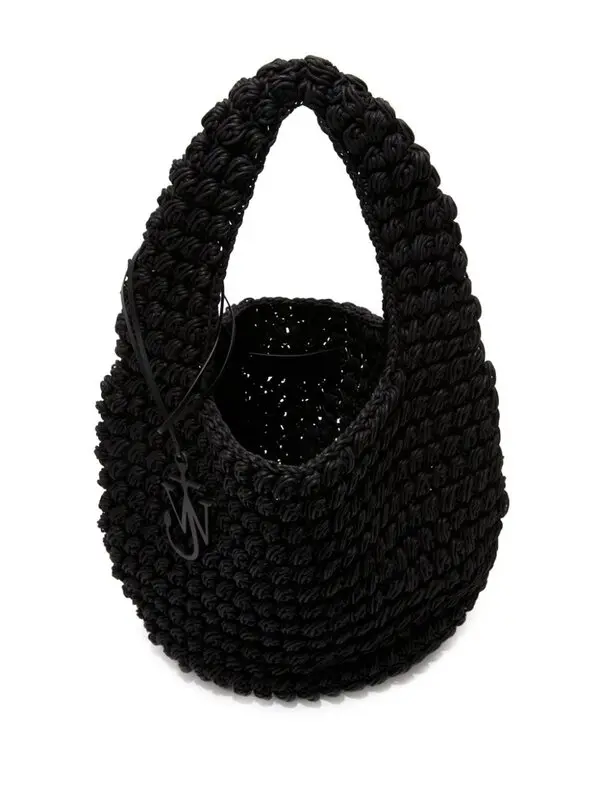 JW Anderson Large Popcorn Tote - Black