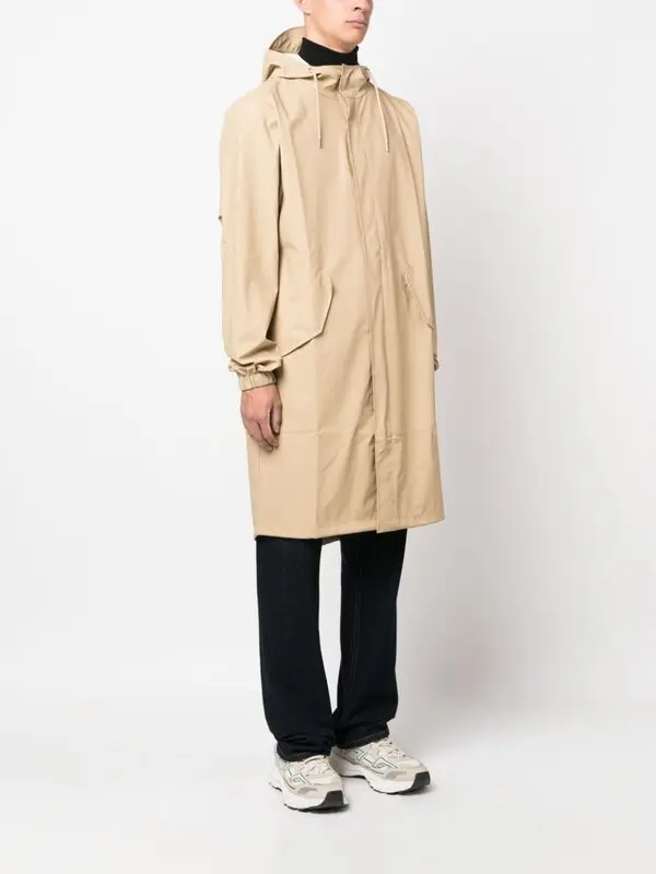 Rains Fishtail Coated Parka