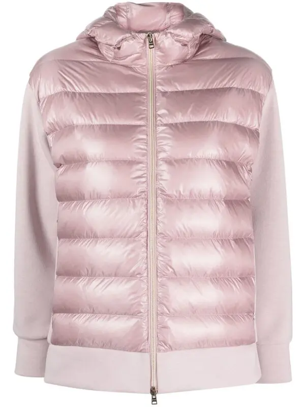 Herno Padded-panels Hooded Jacket