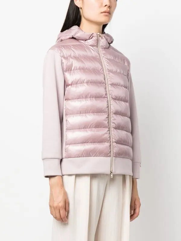 Herno Padded-panels Hooded Jacket
