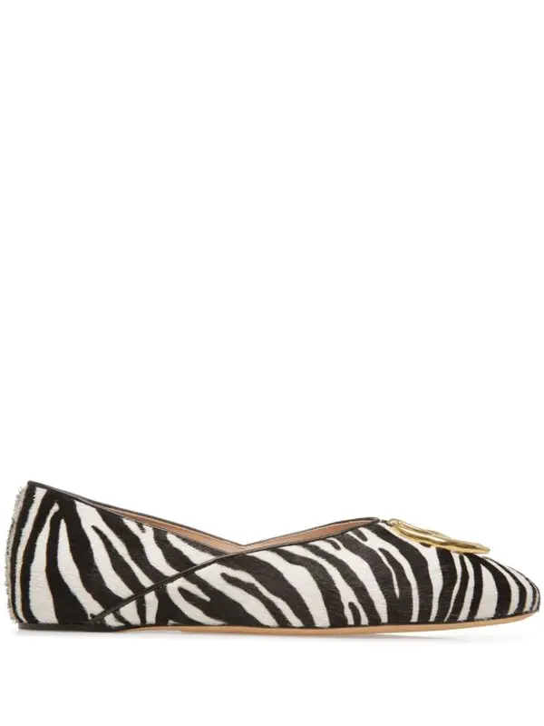 Bally Gerry Ballet Flats - Black