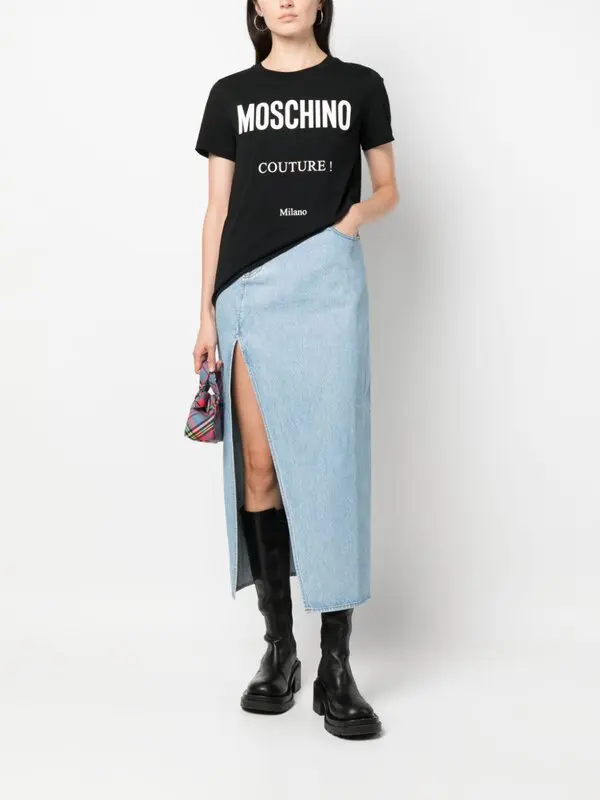 Moschino Logo-print Cotton T-shirt