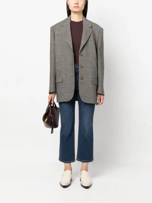Tory Burch Cropped Flared Jeans
