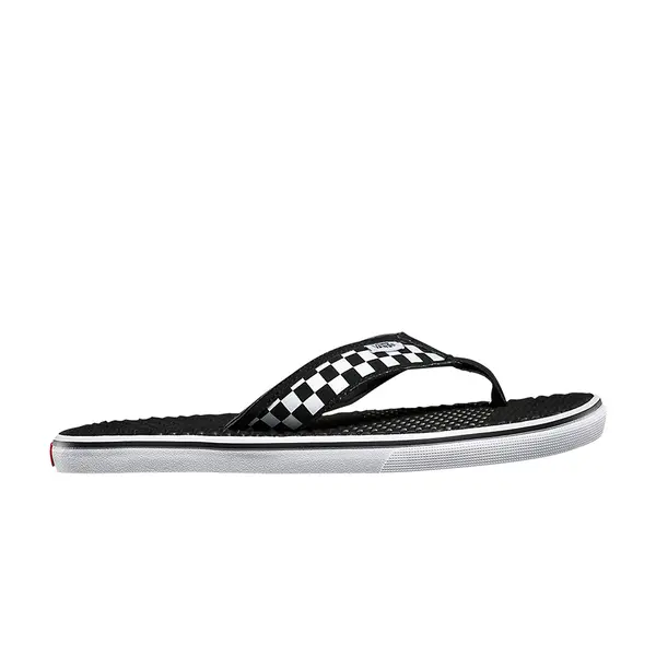 VANS La Costa Lite Checkerboard Sandals - Black