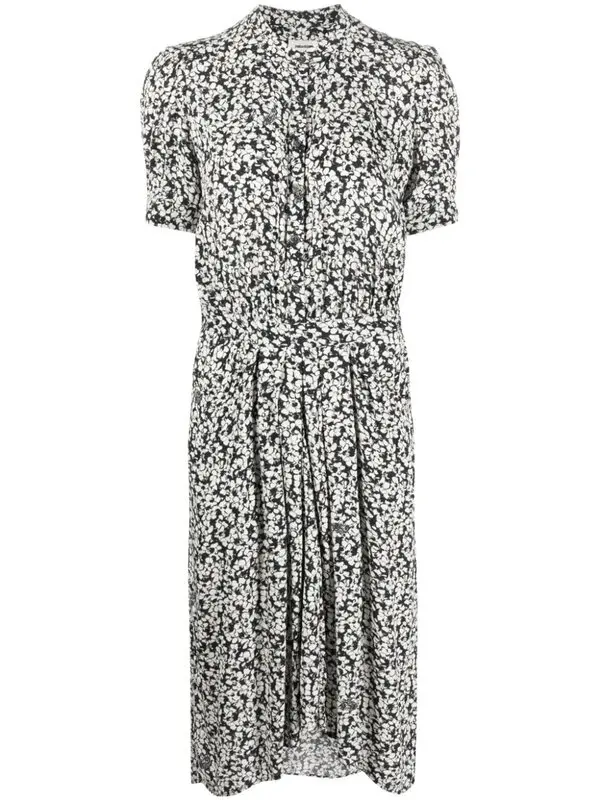 Zadig&Voltaire Rima Floral-print Midi Dress