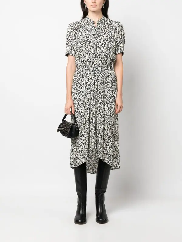 Zadig&Voltaire Rima Floral-print Midi Dress