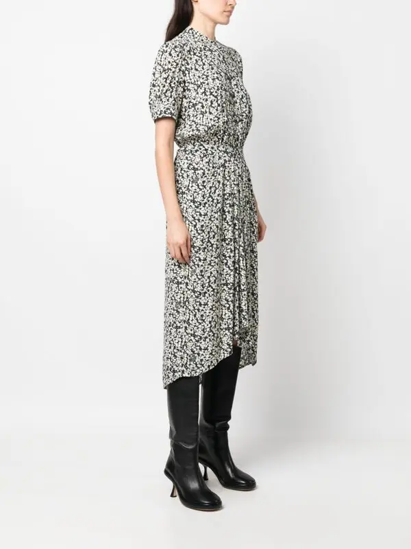 Zadig&Voltaire Rima Floral-print Midi Dress
