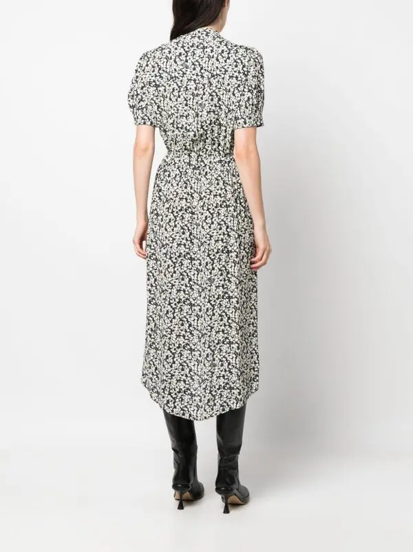 Zadig&Voltaire Rima Floral-print Midi Dress