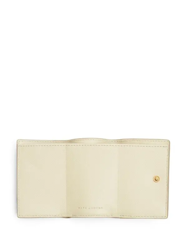 Marc Jacobs The Mini Trifold Wallet - Neutrals