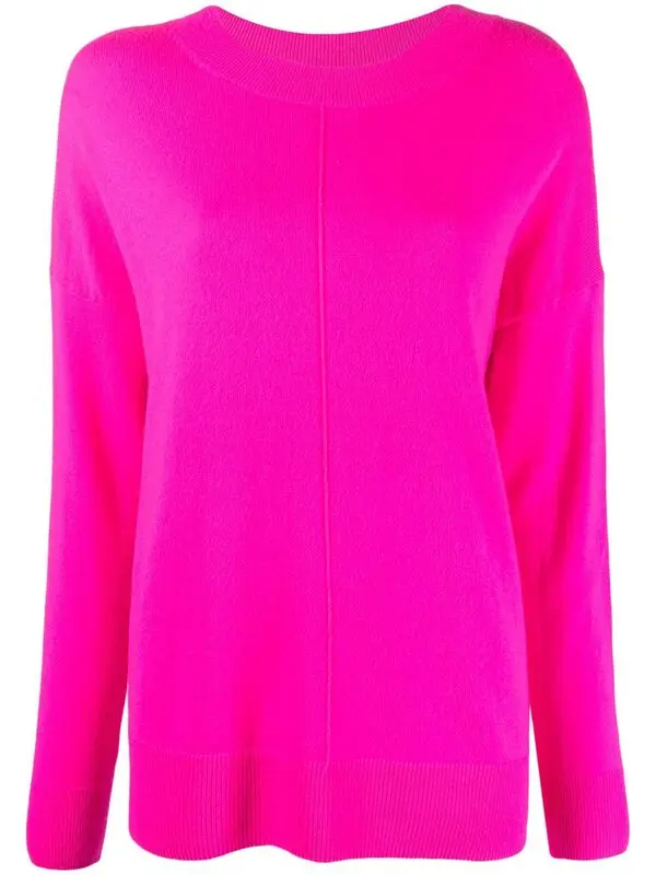Chinti & Parker Fine-knit Crew-neck Jumper - Pink