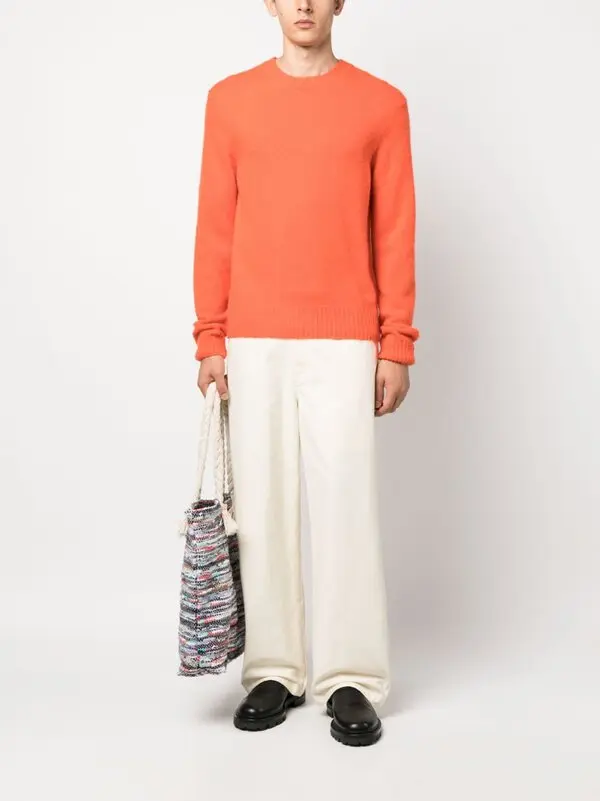 Orlebar Brown Lorca Logo-patch Knitted Jumper