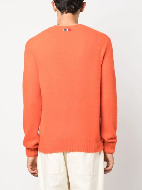 Orlebar Brown Lorca Logo-patch Knitted Jumper