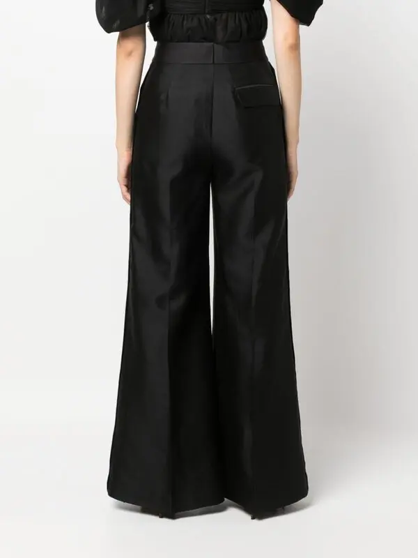 Zimmermann Wool-blend Wide-leg Trousers